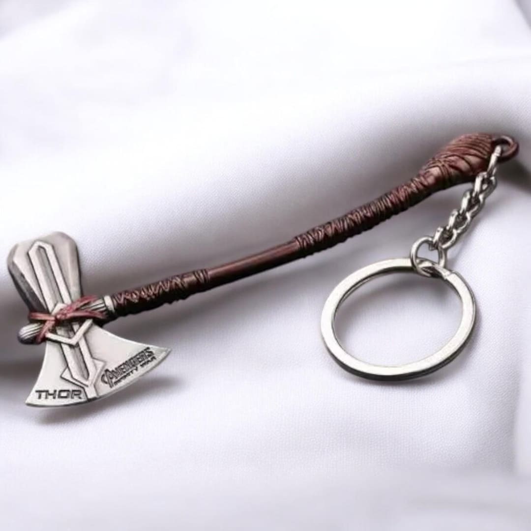 Superhero Marvel Thor Stormbreaker Axe Keychain | Love and Thunder ...