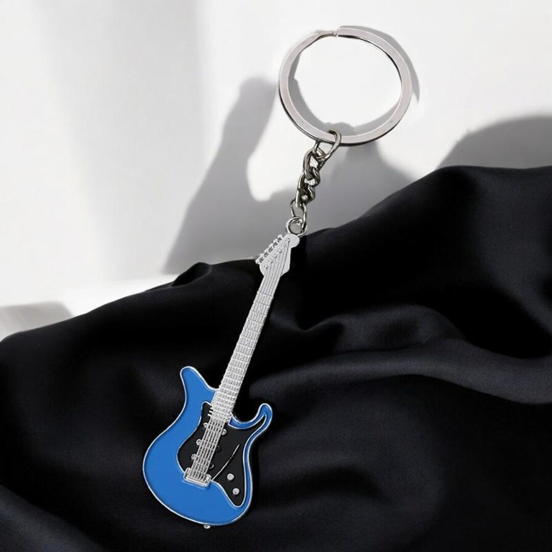 Y2K Guitar Keychain Punk Rock Keychain Unisex Keychain for Men & Women ...
