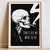 Skeleton Halloween Wall Decor, Spooky Season Decor, Funny Halloween ...