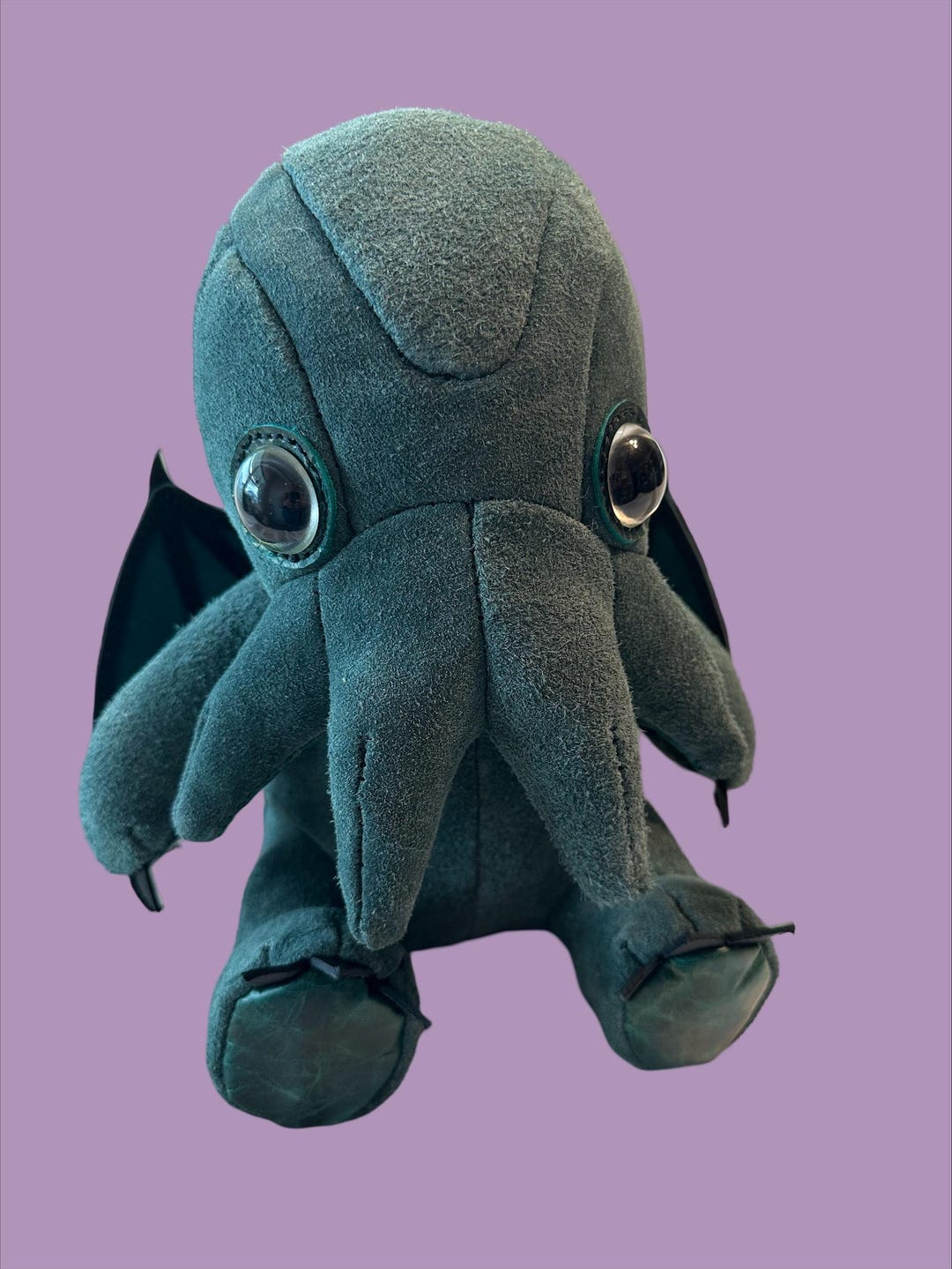 Handmade Leather Cthulhu Doll - Etsy