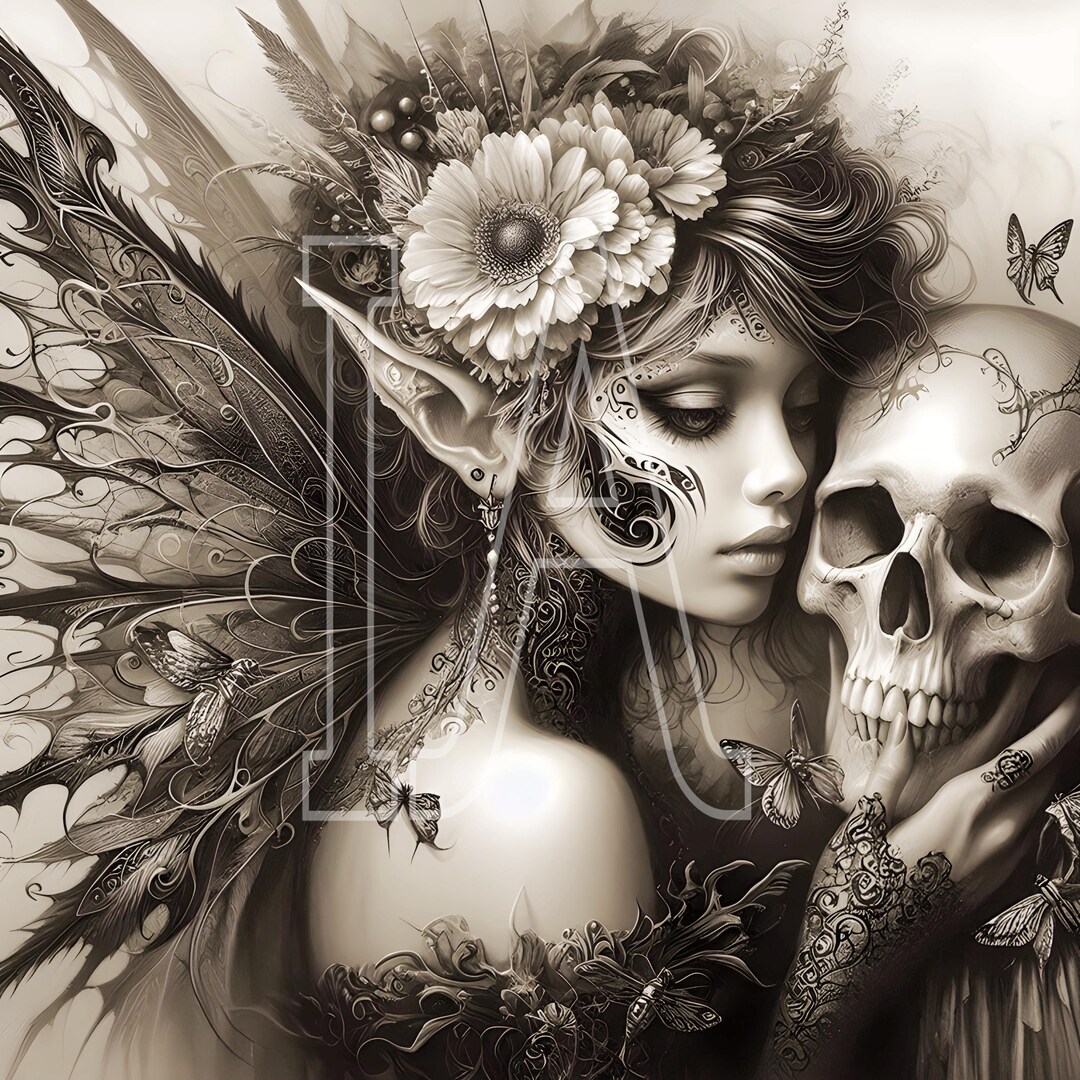 Digital File Death Fairy V.7 - Etsy