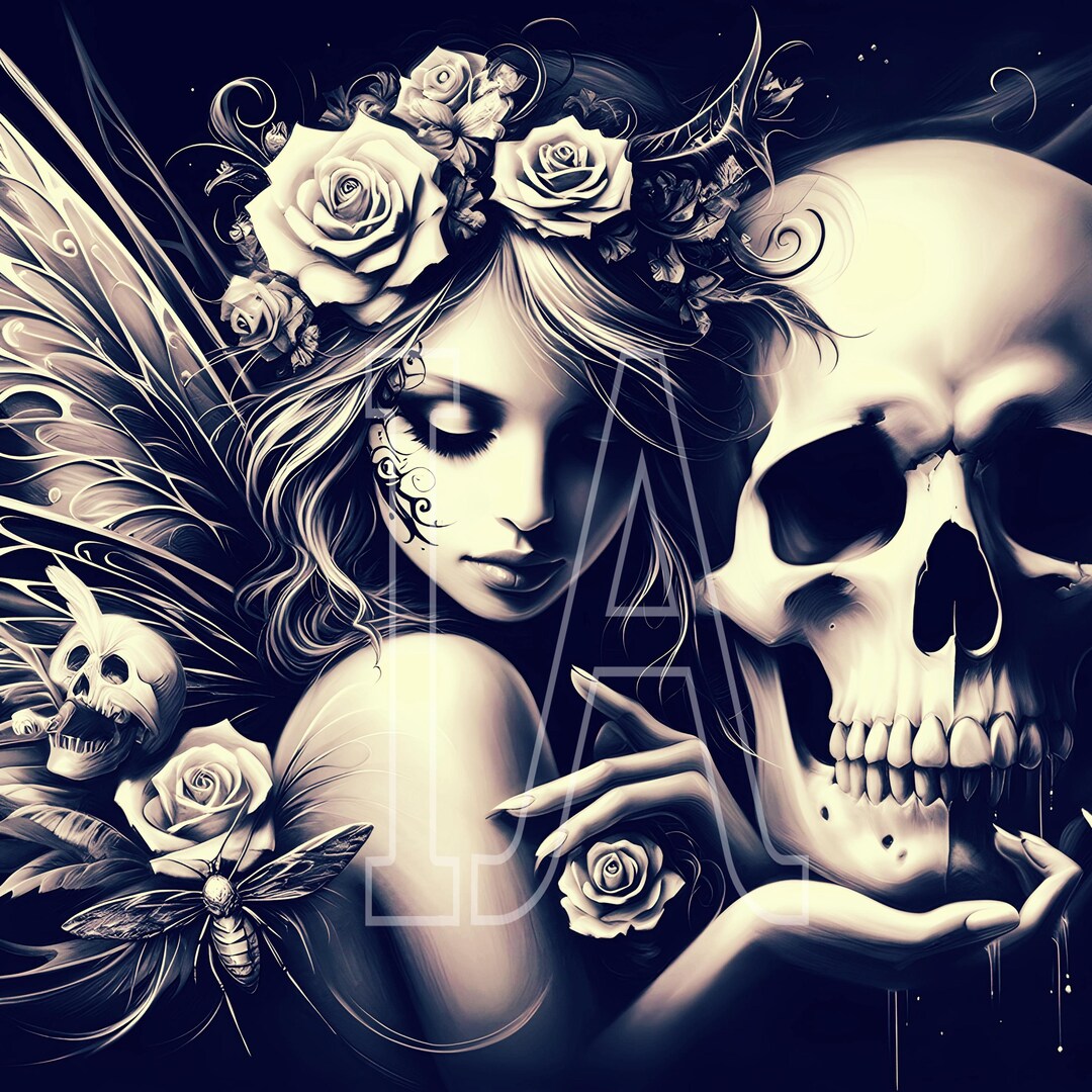 Digital File Death Fairy V.10 - Etsy