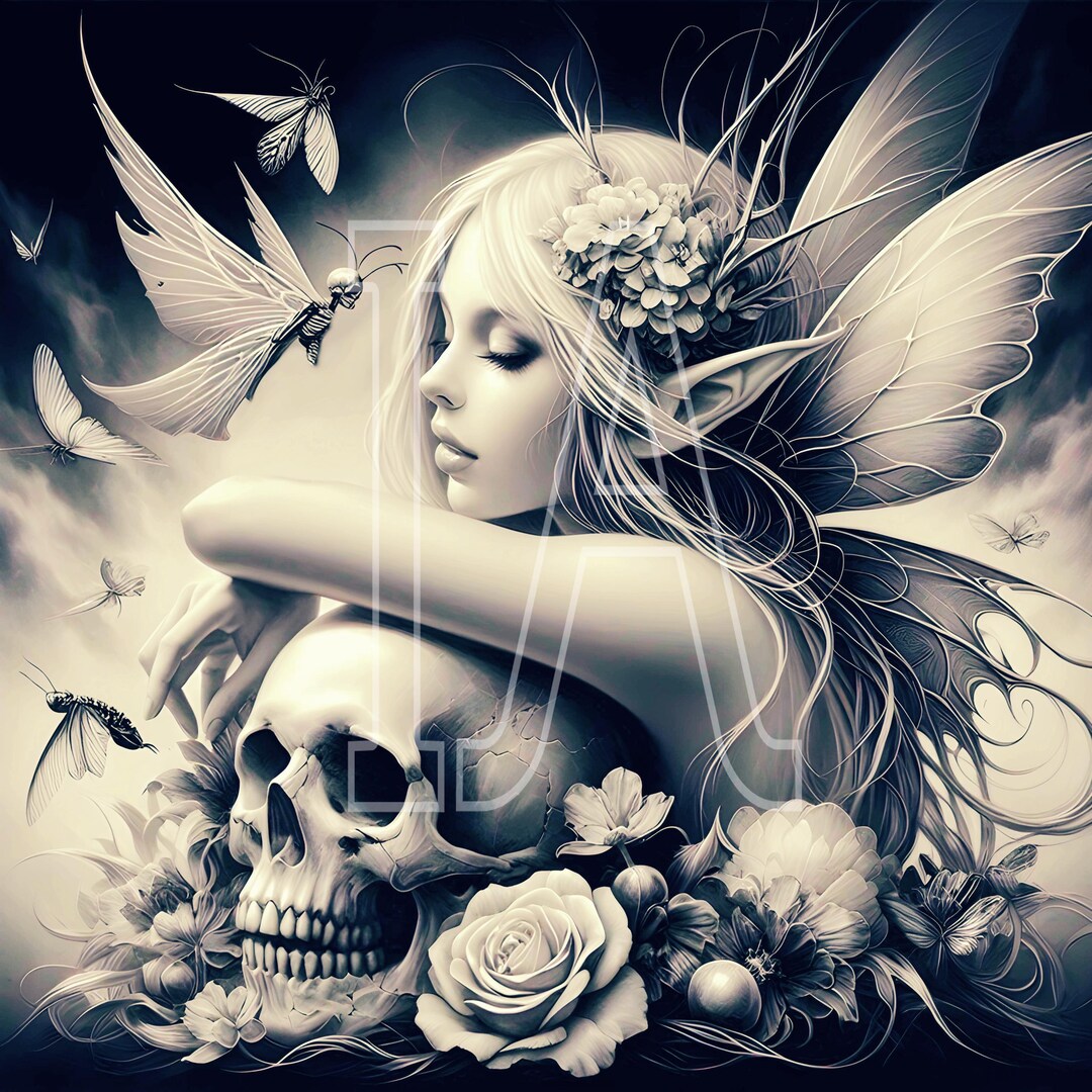 Digital File Death Fairy V.4 - Etsy