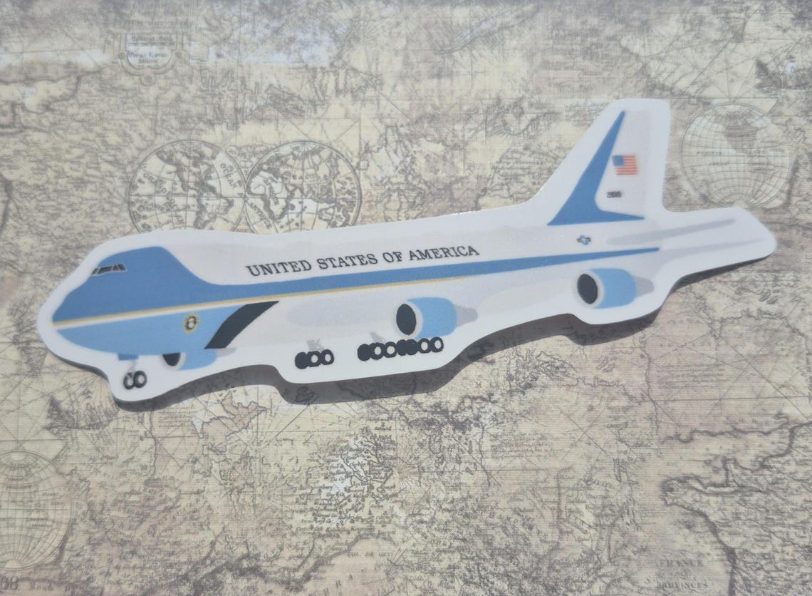 Air Force One Sticker - Etsy