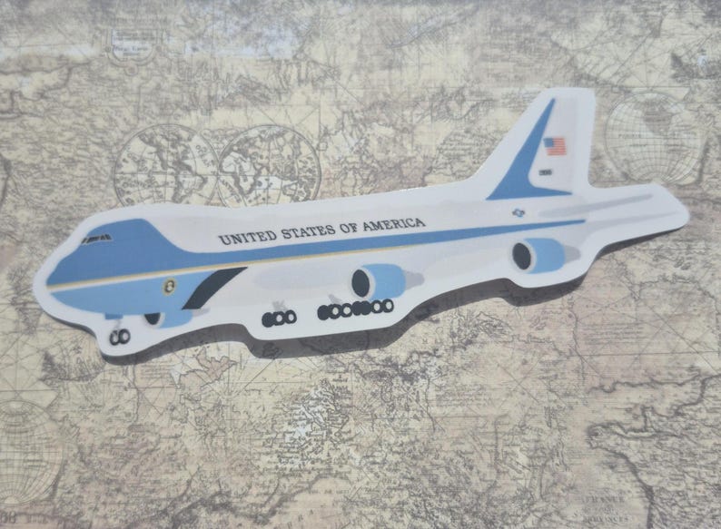 Air Force One Sticker - Etsy