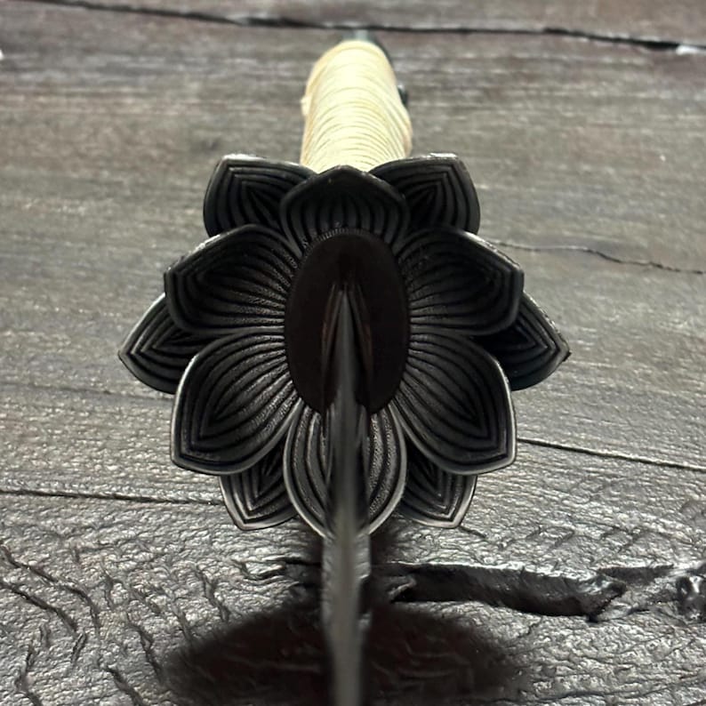Hand Forged Japanese Katana Style Blade, Inspired by Sekiro, Blackened ...