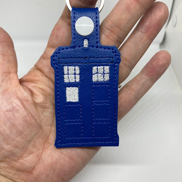 Tardis Key Chain - Etsy