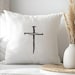 Religious Embroidery Design, Grunge Cross Machine Embroidery File ...
