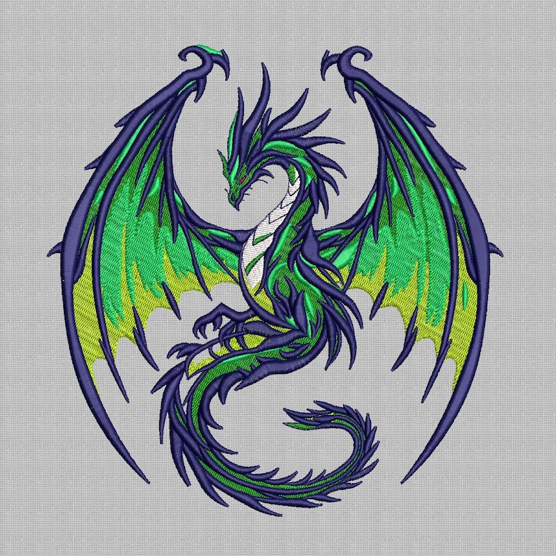 Blue Dragon Fur - Etsy UK