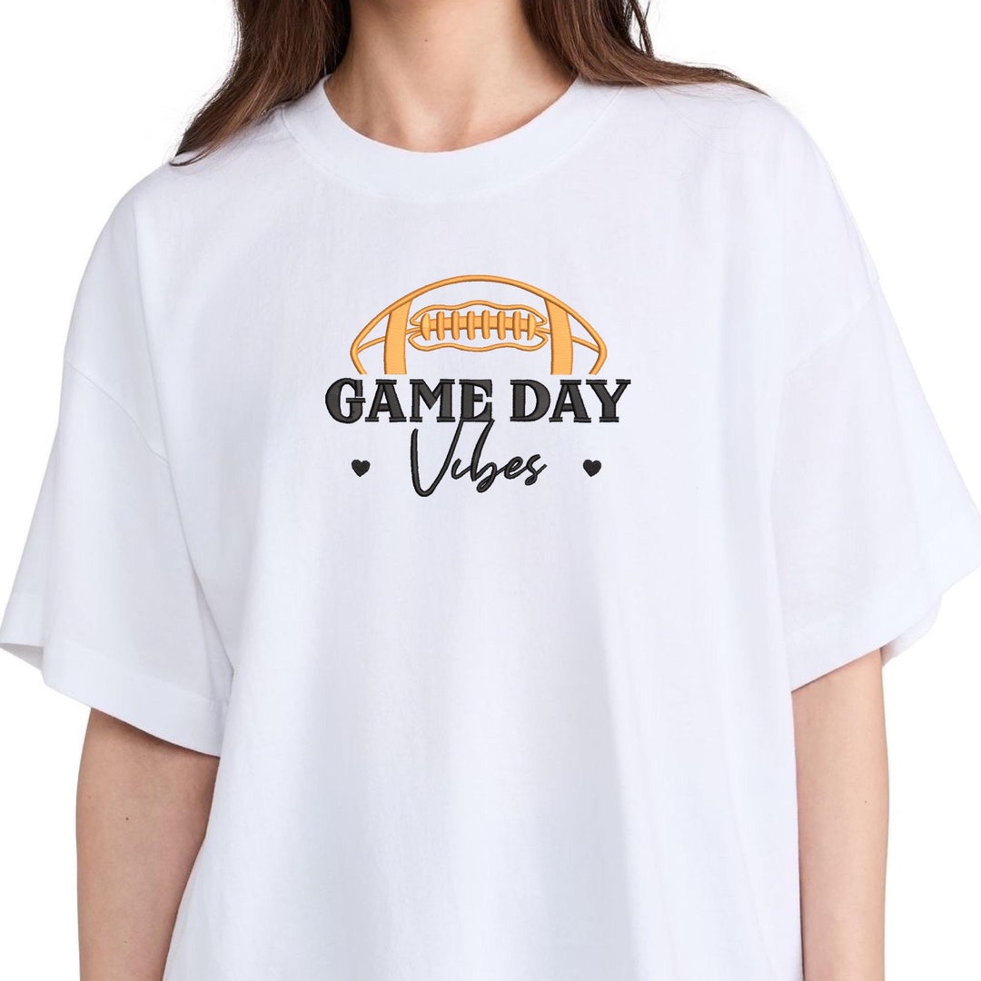Embroidery Design Game Day, Game Day American Football, Game Day ...