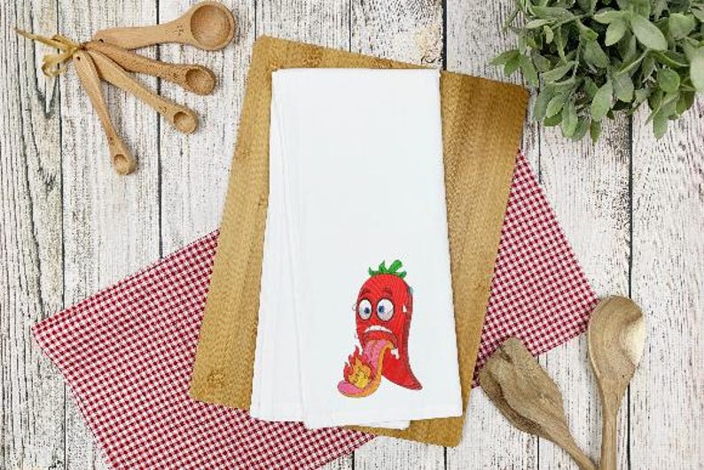 Chili Embroidery, Machine Embroidery, Chili Pepper, Hot Pepper, Spicy ...