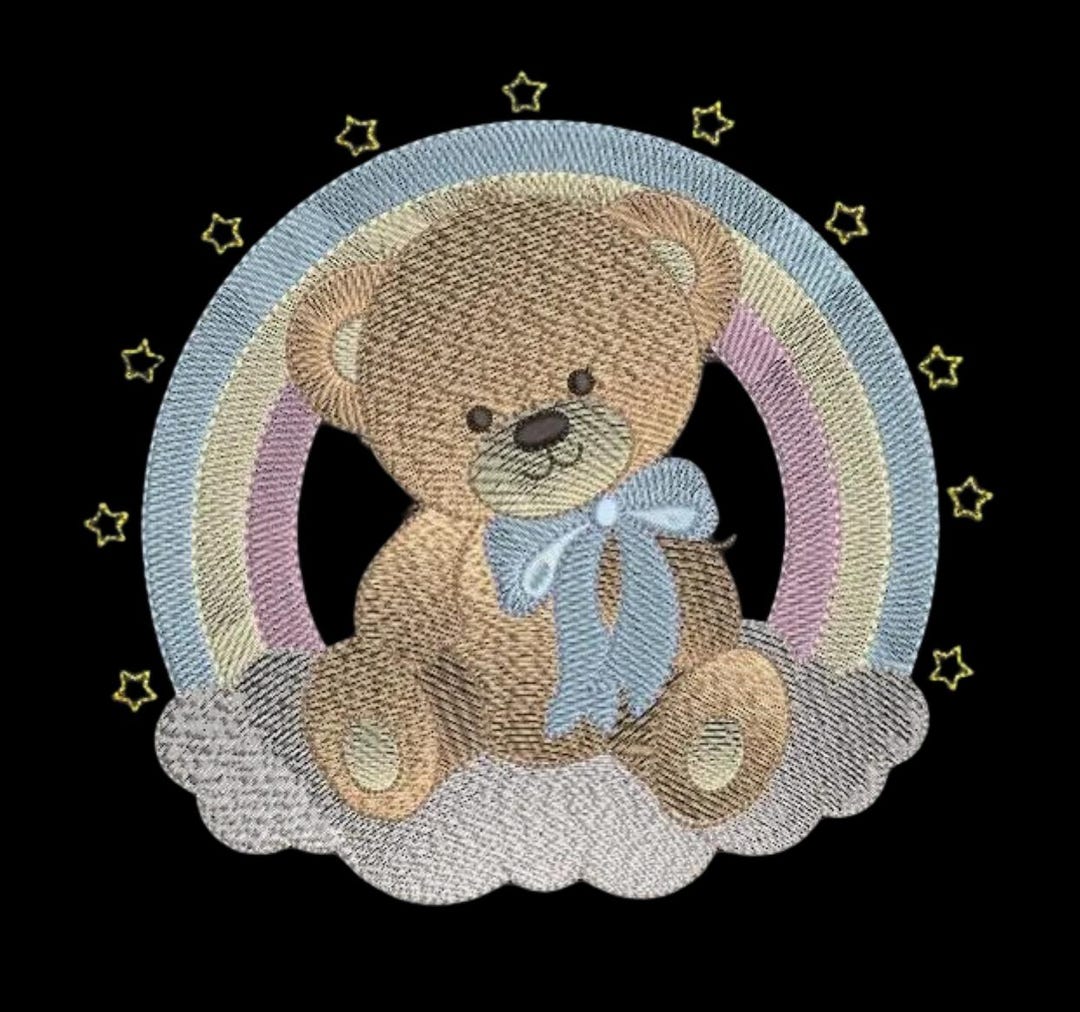 Embroidery Design, Teddy Bear Embroidery Design, Machine Embroidery ...