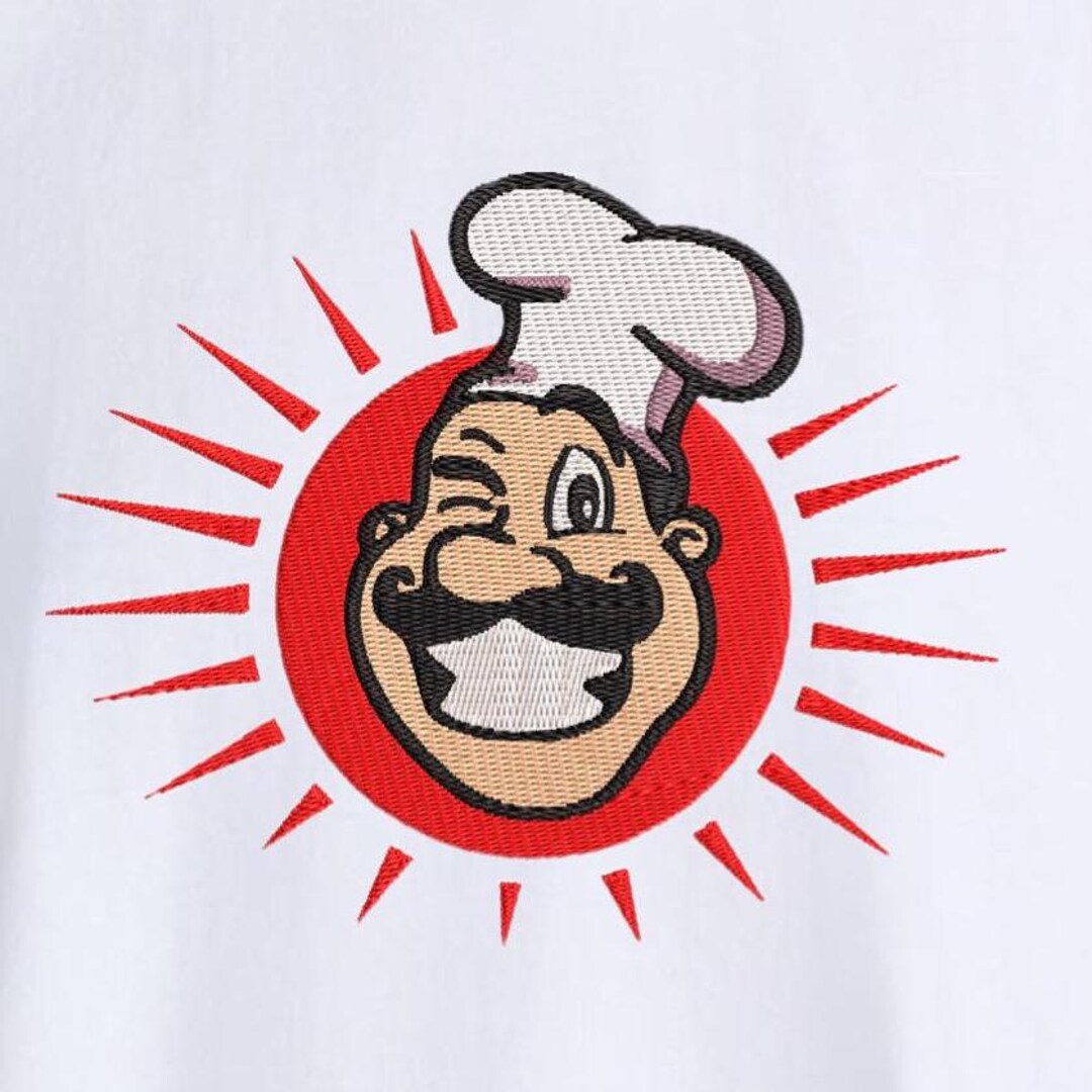Embroidery Design Awesome Chef, Winking Chef, Happy Chef. Smiling Cook ...