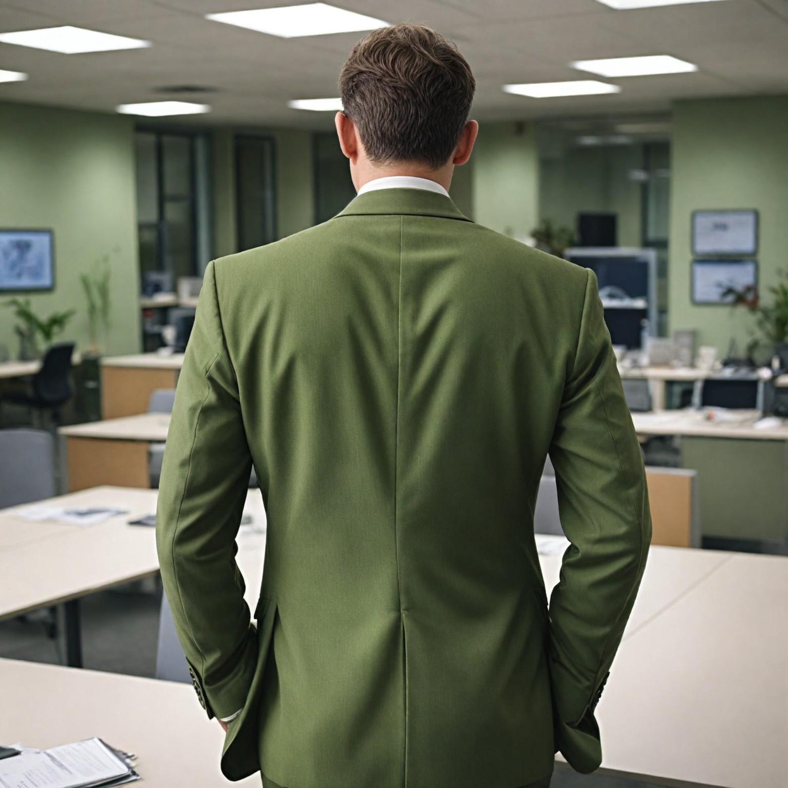 Custom Fit Forest Green Bespoke Men's Suit | Perfectly Tailored for ...