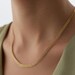 Bismark Chain, 14k Gold Chain, Solid Gold Bismark Chain Necklace - Etsy