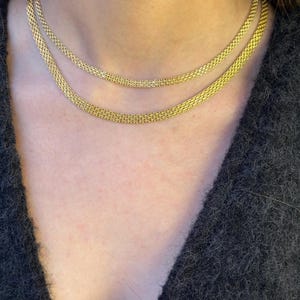 Bismark Chain, 14k Gold Chain, Solid Gold Bismark Chain Necklace - Etsy