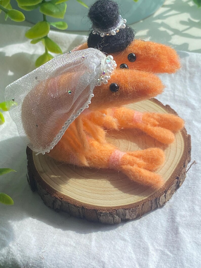 Shrimp Wedding Cake Topper - Etsy