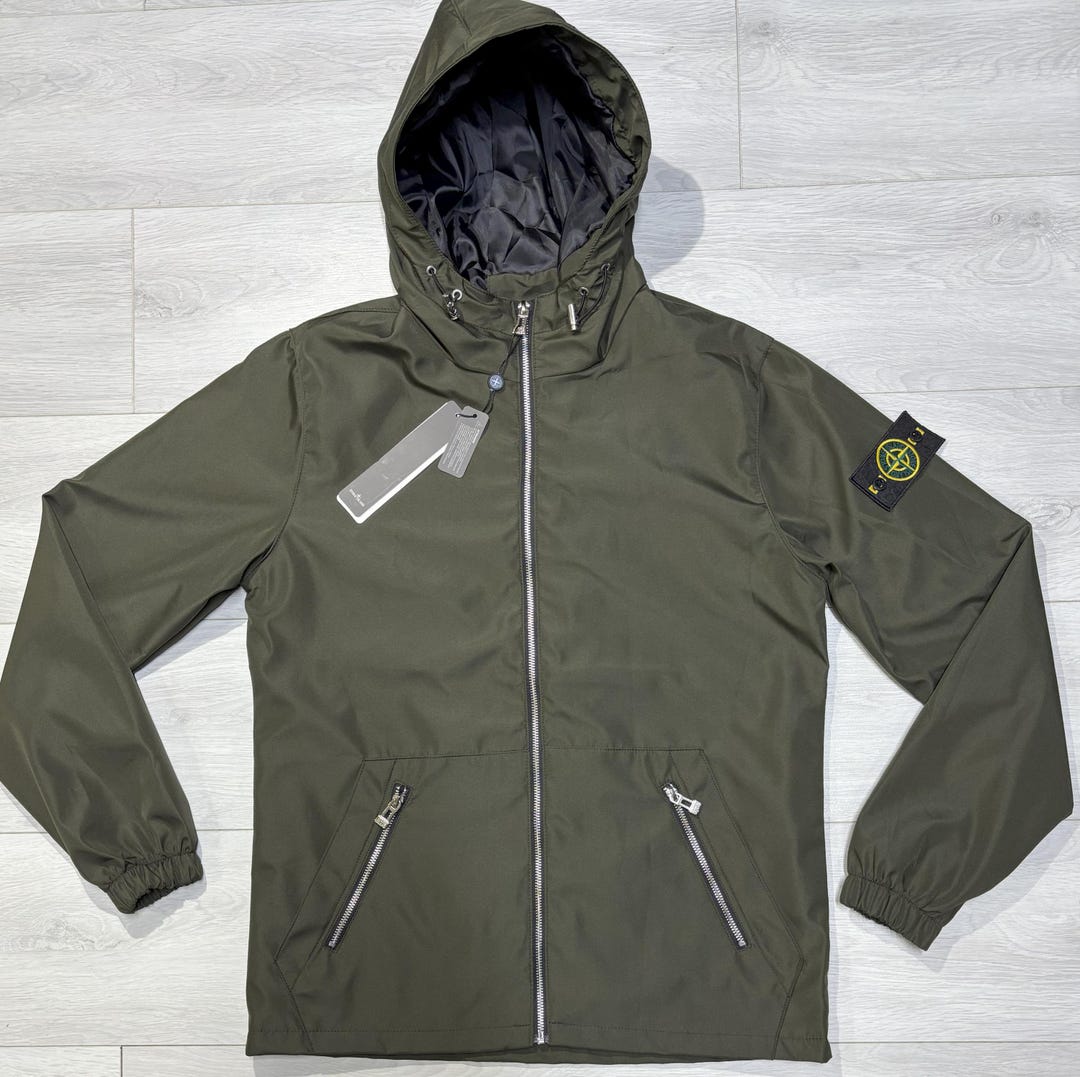 Stone Island Windbreaker Jacket - Etsy