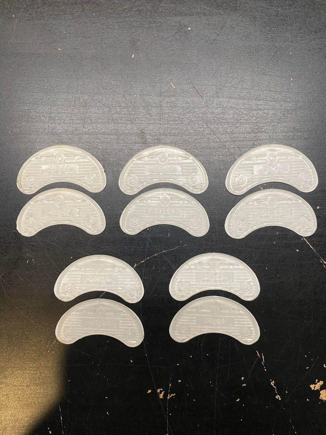 Atlas Shoe Heel Plates Clear 5 Pairs With 5/8 Threaded Nails - Etsy