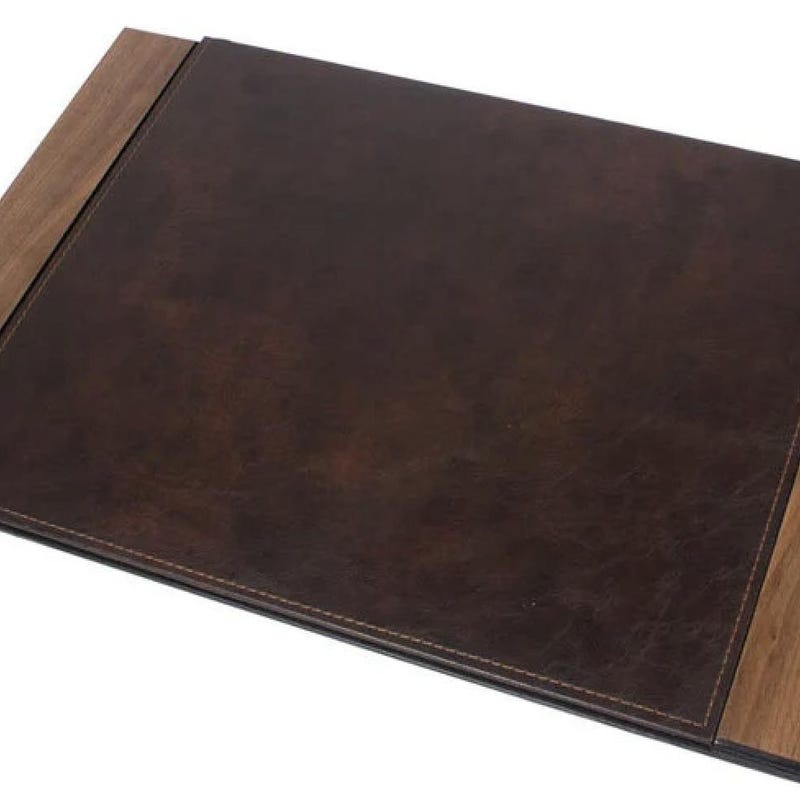 Leather Desk Pad - Etsy Japan
