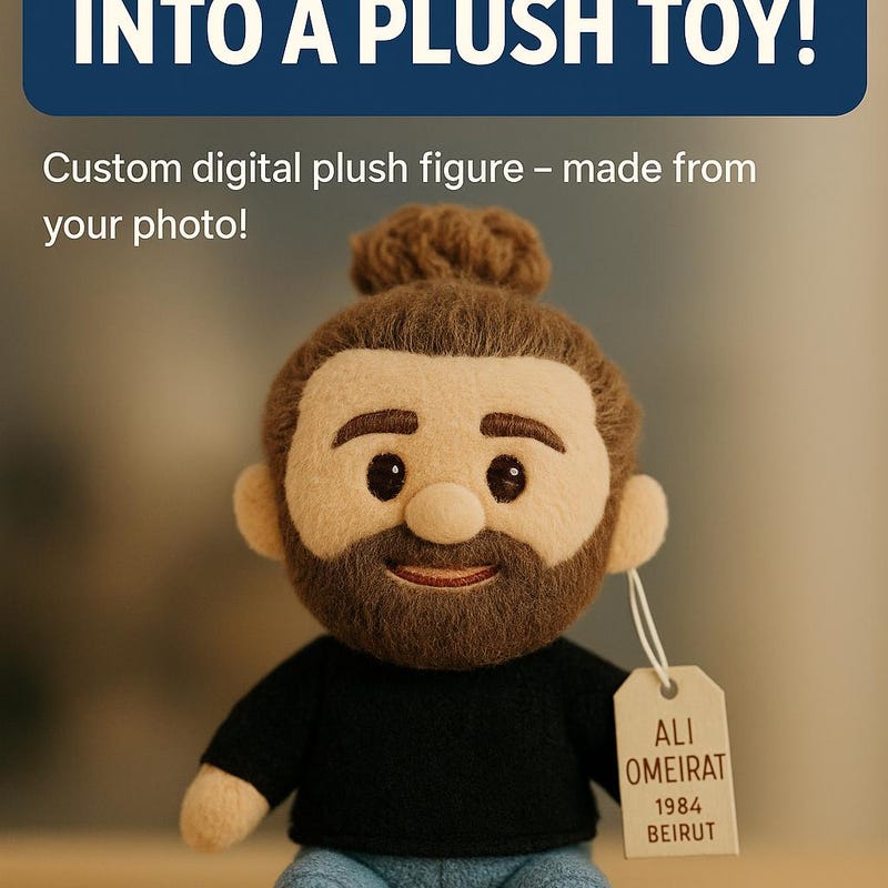 Custom Plush - Etsy UK