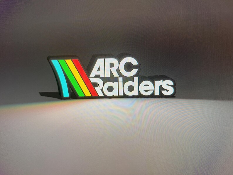 Arc Raiders Logo 3D Print Lightbox Download 3D File 3mf, Ready for ...