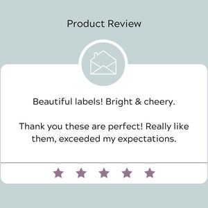 Personalized Gift Stickers | Flower Doodle Custom Gift Label ...