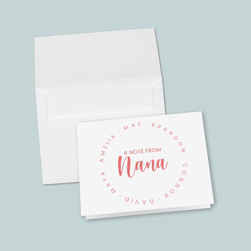 Nana Card - Etsy