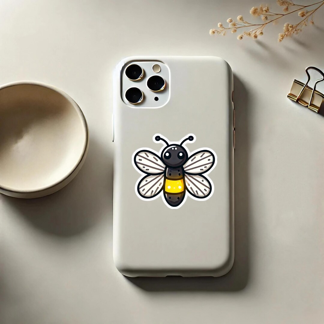 Firefly Stickers, Insect Bug Nature Summer Outdoor Vinyl Decals, Laptop ...