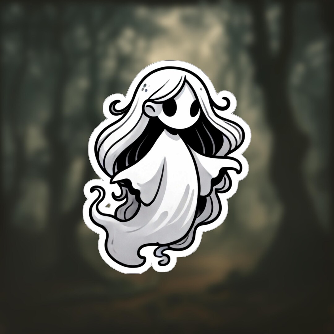 Banshee Sticker, Ghostly Wail Decal, Irish Folklore Vinyl, Spooky ...