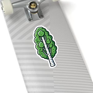 Poplar Tree Sticker, Tall Tree Decal, Windy Grove Vinyl, Forest Nature ...
