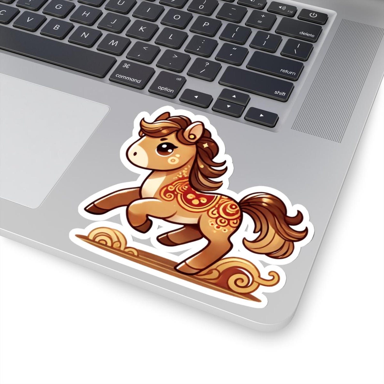 Lunar Zodiac Horse Stickers, Chinese New Years Decals, Celestial Animal ...