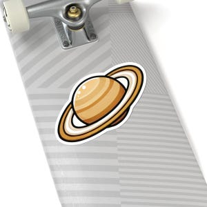 Saturn Stickers, Space Planet Laptop Decals, Celestial Vinyl Sticker Pack, Galaxy Astronomy ...