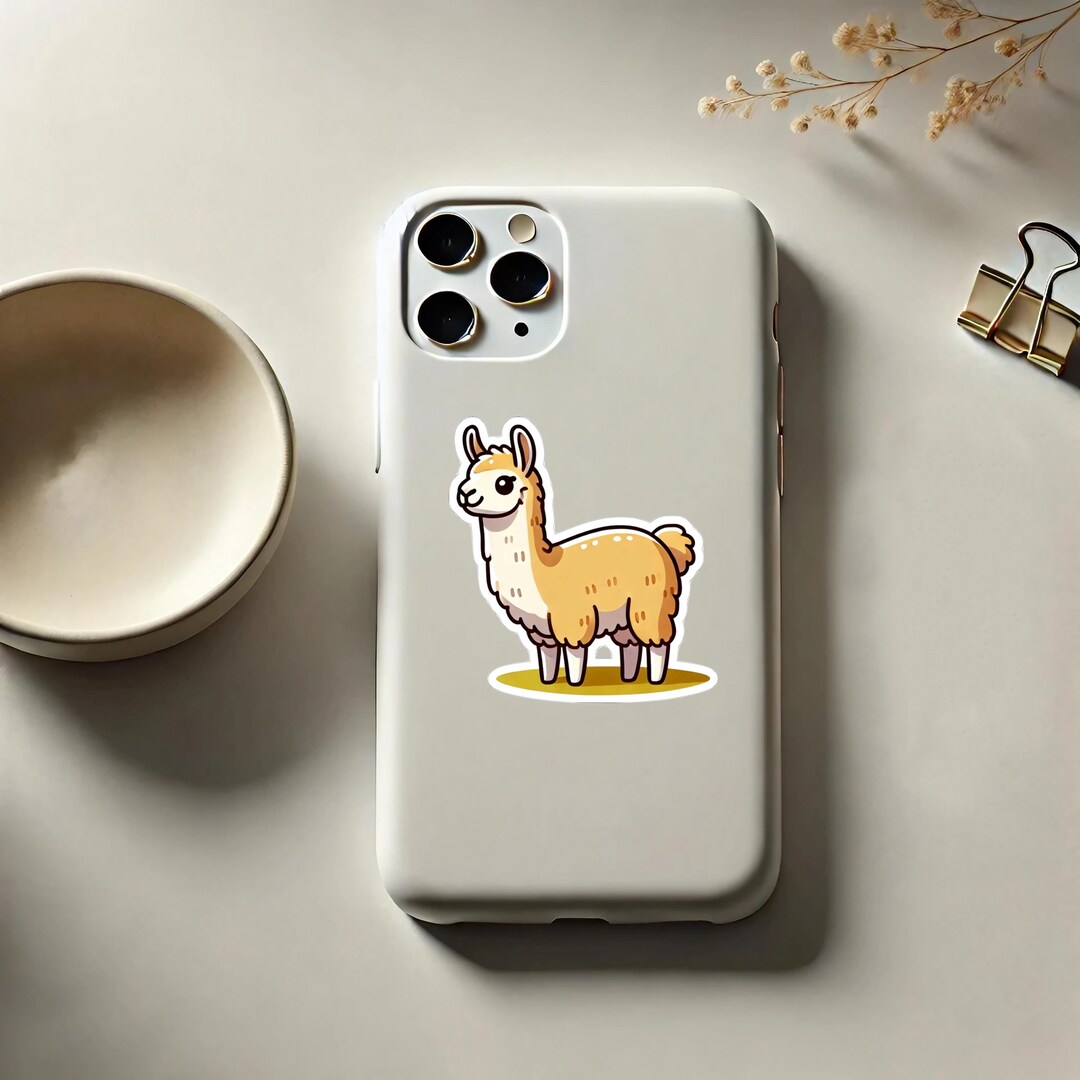 Llama Stickers Pack, Fun Animal Decals for Laptop, Water Bottle ...