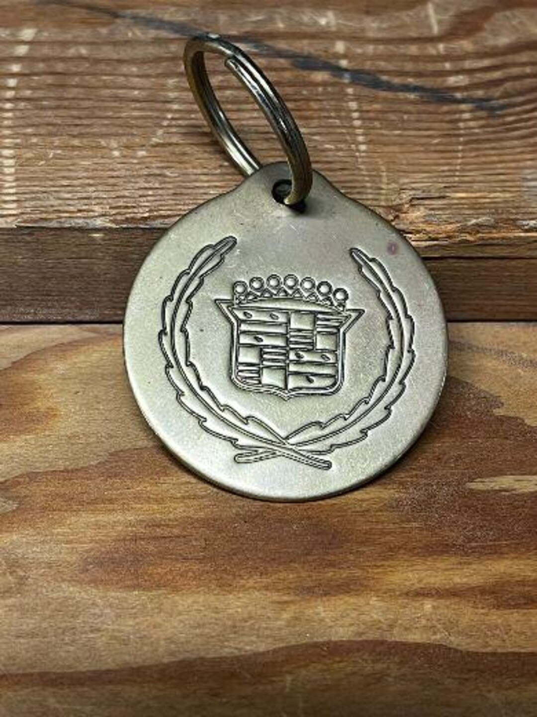 Rare Vintage Brass Cadillac Dealership Promo Keychain 1970's - Etsy