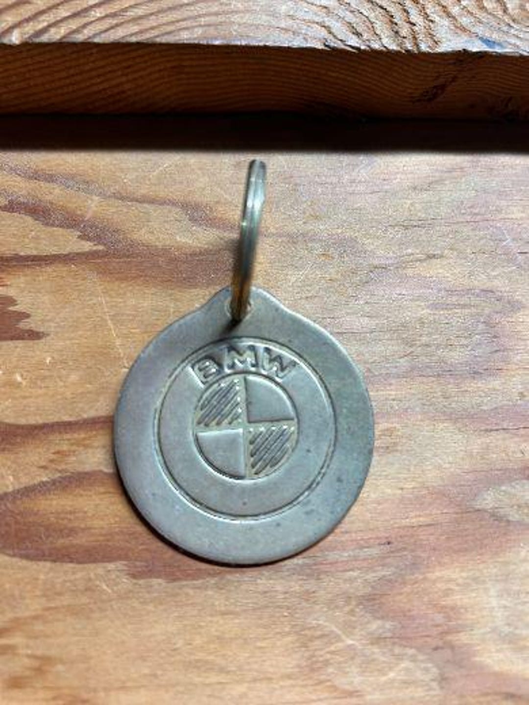 Rare Vintage Brass BMW Dealership Promo Keychain 1970's - Etsy