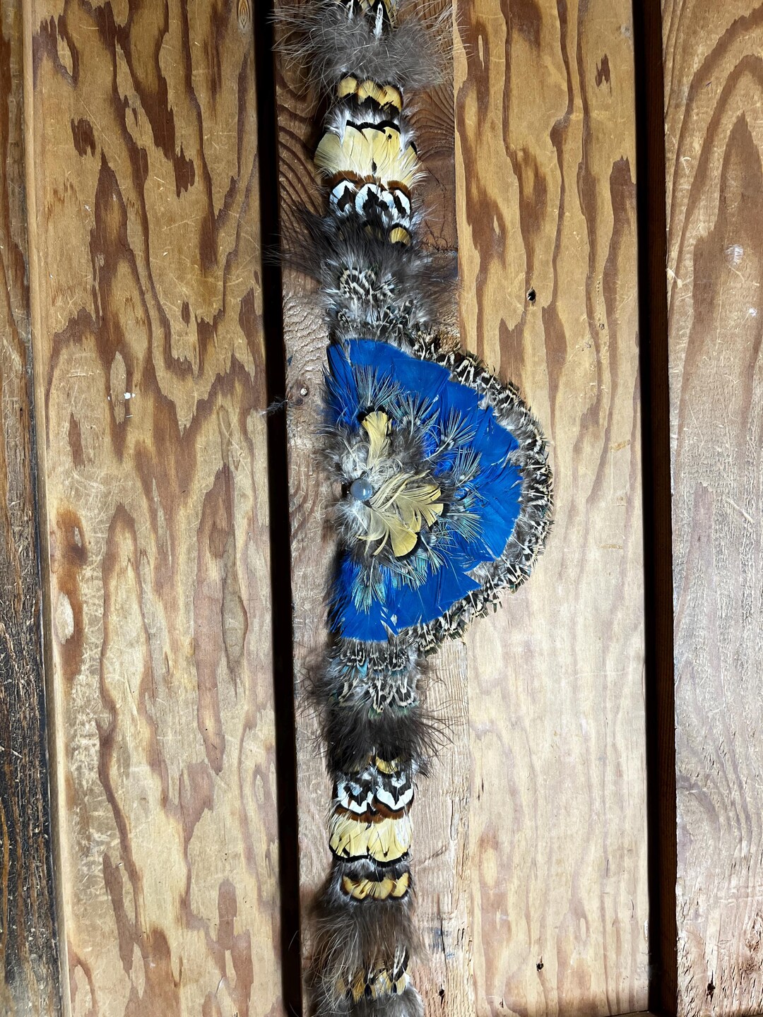 Real Feather Hat Band, Adjustable, Western Cowboy Hatband Made From ...
