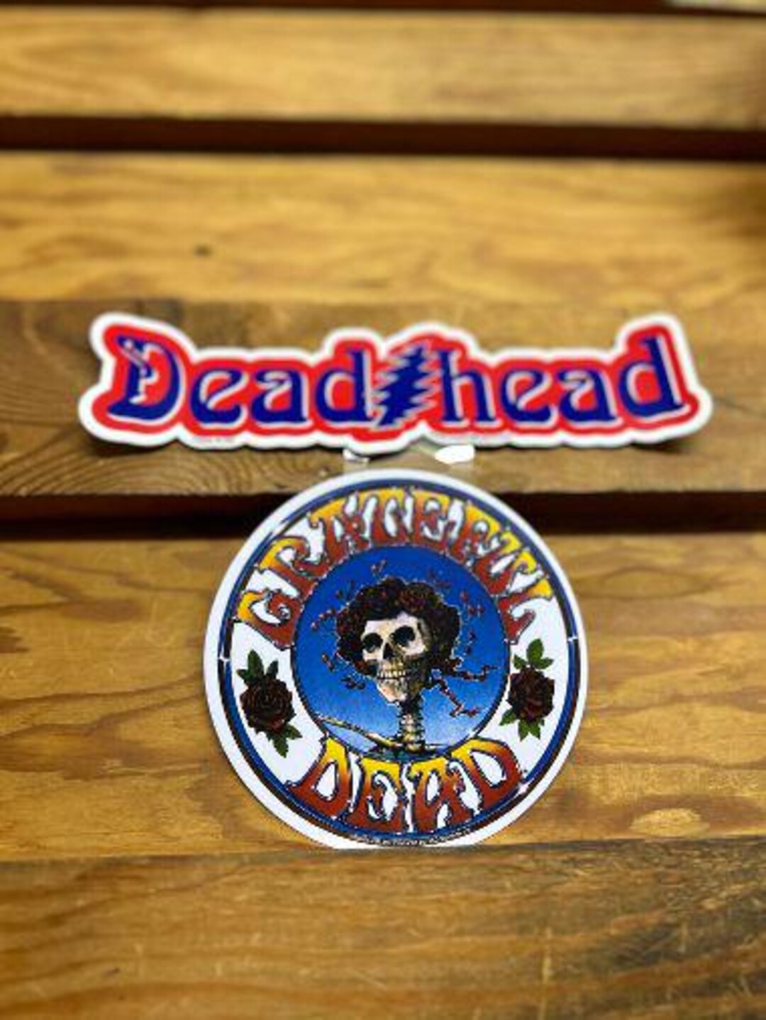 Deadhead Sticker Duo grateful Dead - Etsy