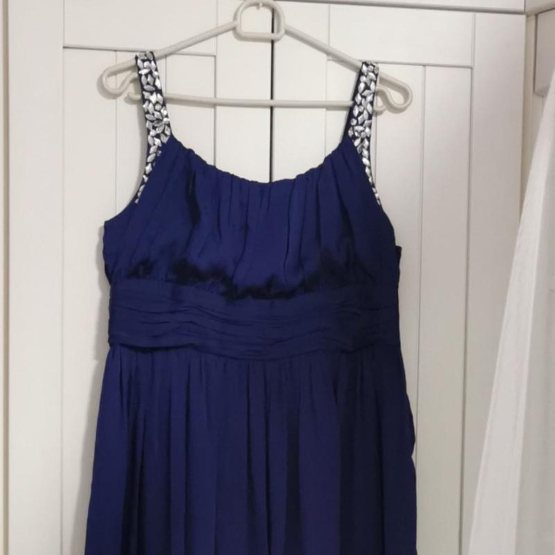 Classic Almost Famous London Blue Beautiful Demi-season Light Silk ...
