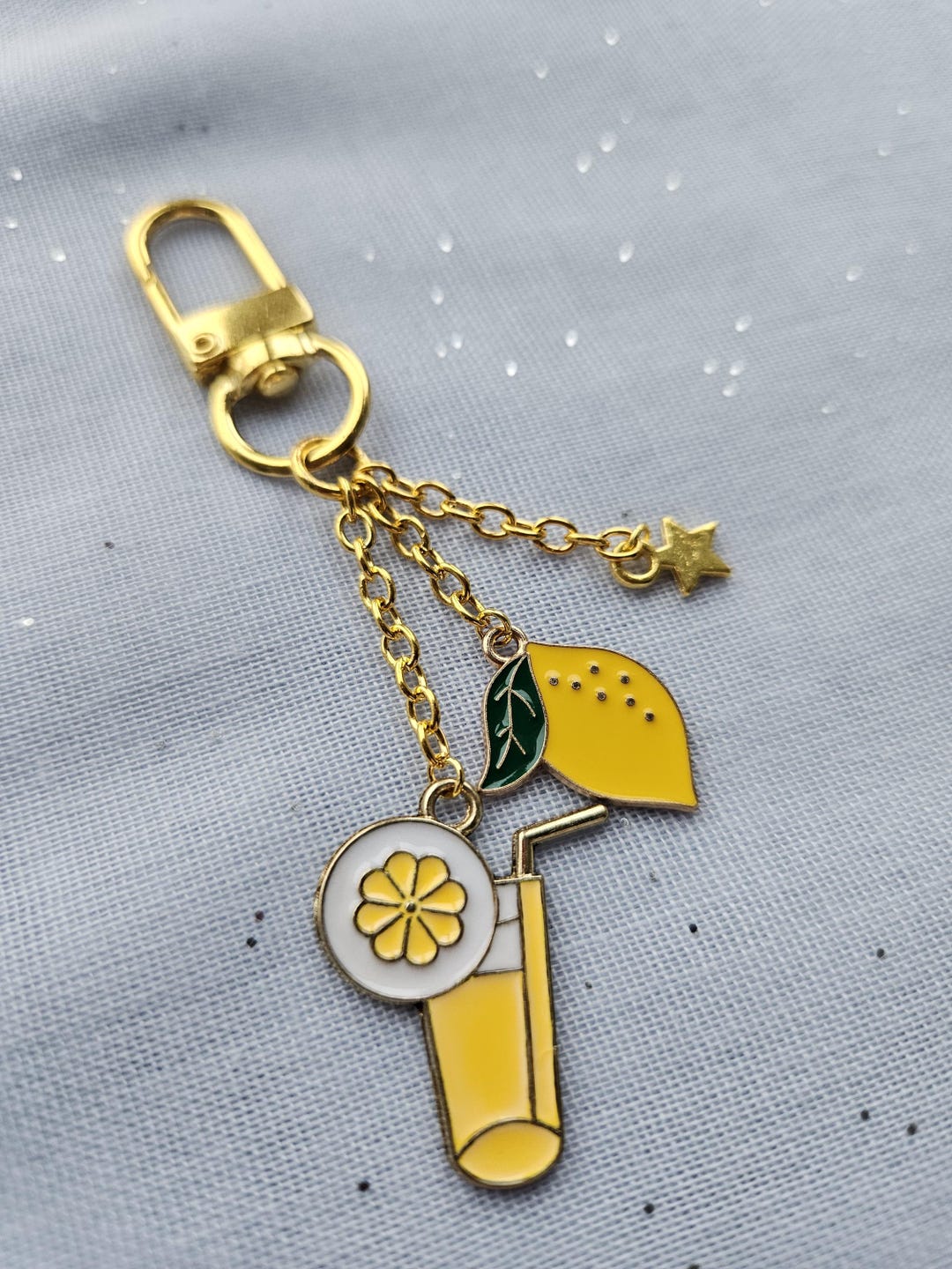 Louis Tomlinson "lemonade" Keychain Bag Charm - Etsy