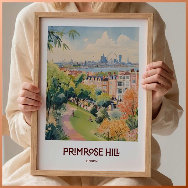 Primrose Hill Print - Etsy UK