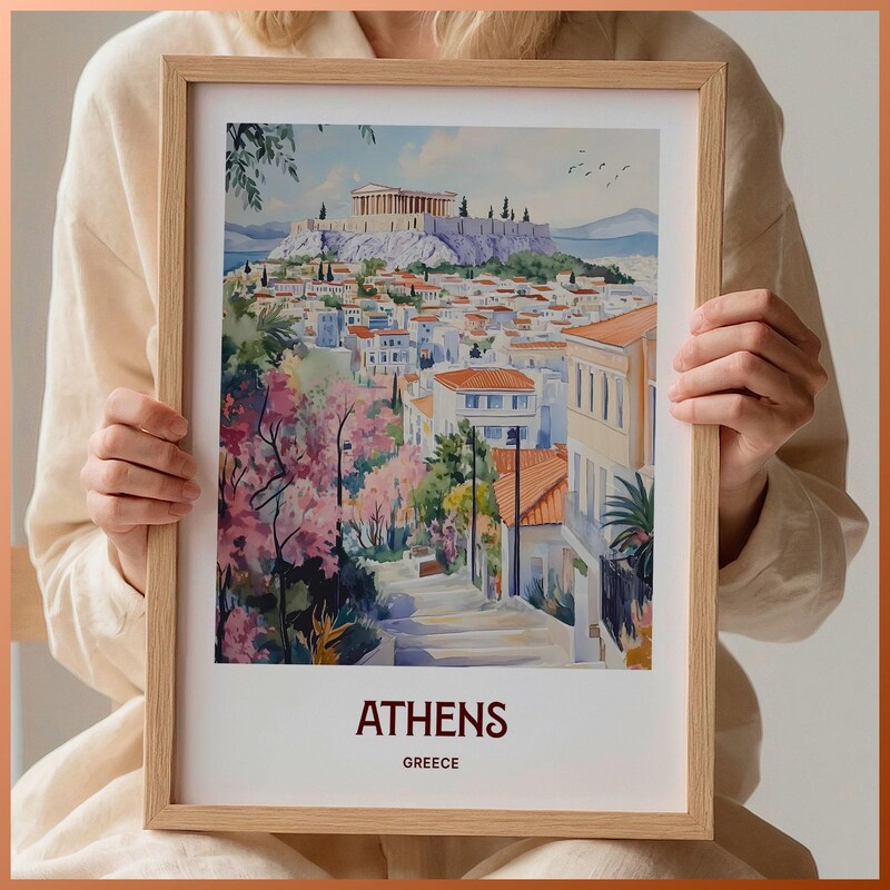 Greece Poster - Etsy