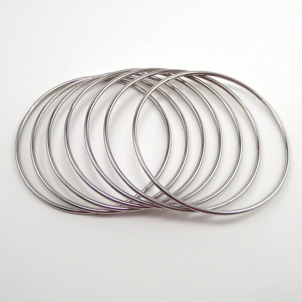 Stainless Steel Bangle - Etsy