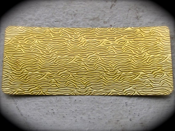WAVE Rolling Mill Texture Plate Pattern 2.5 X 6 - Etsy