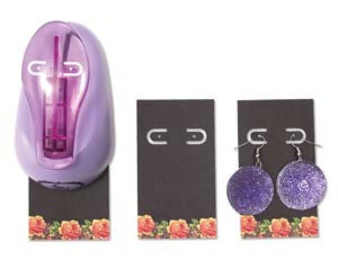 Lever Back Earring Card Punch Make Your Own Earring Cards Leverback ...