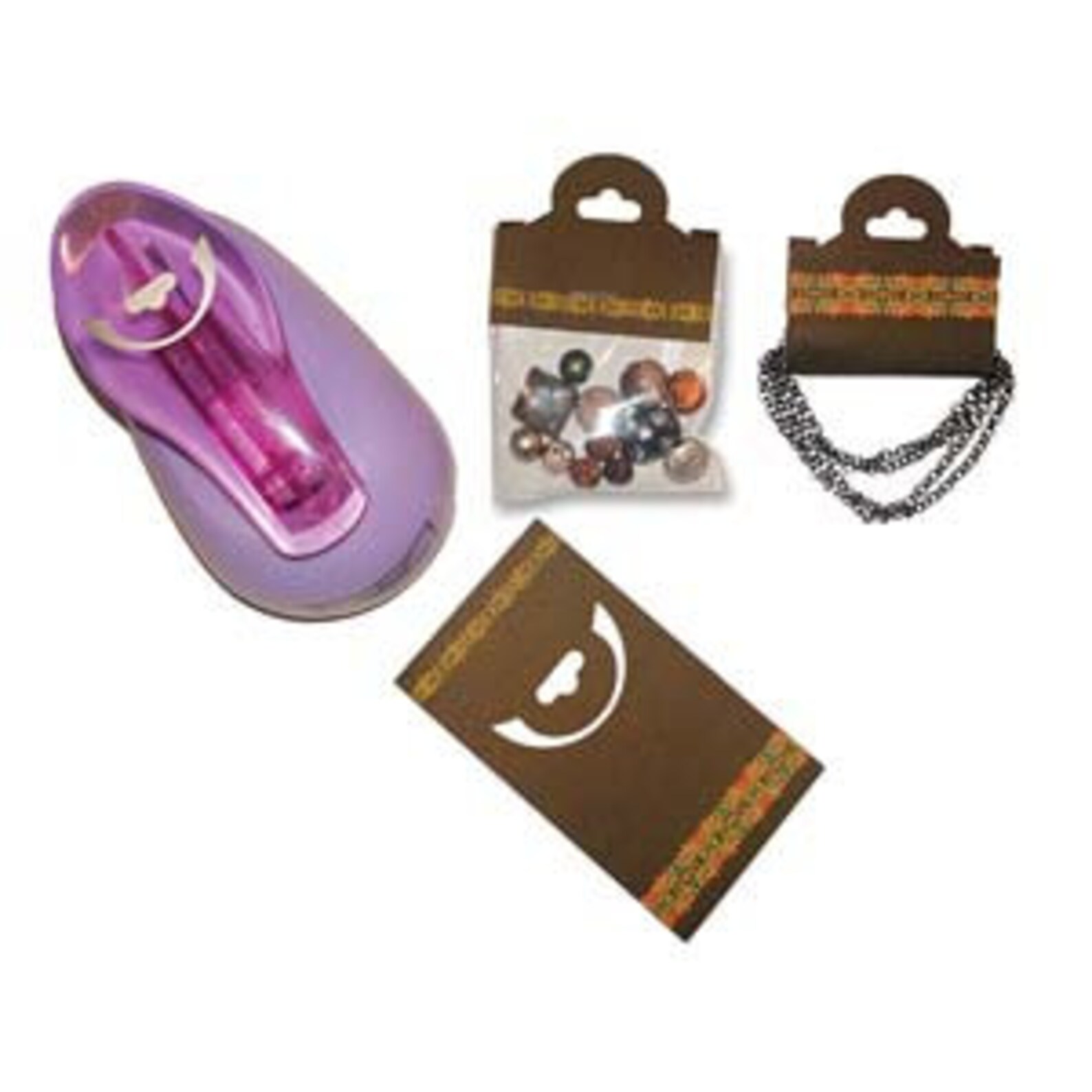 Fold Over Hang Tag Punch Make Your Own Necklace or Bracelet - Etsy