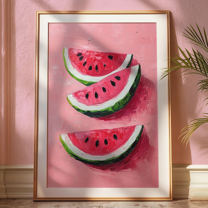 Watermelon Painting - Etsy