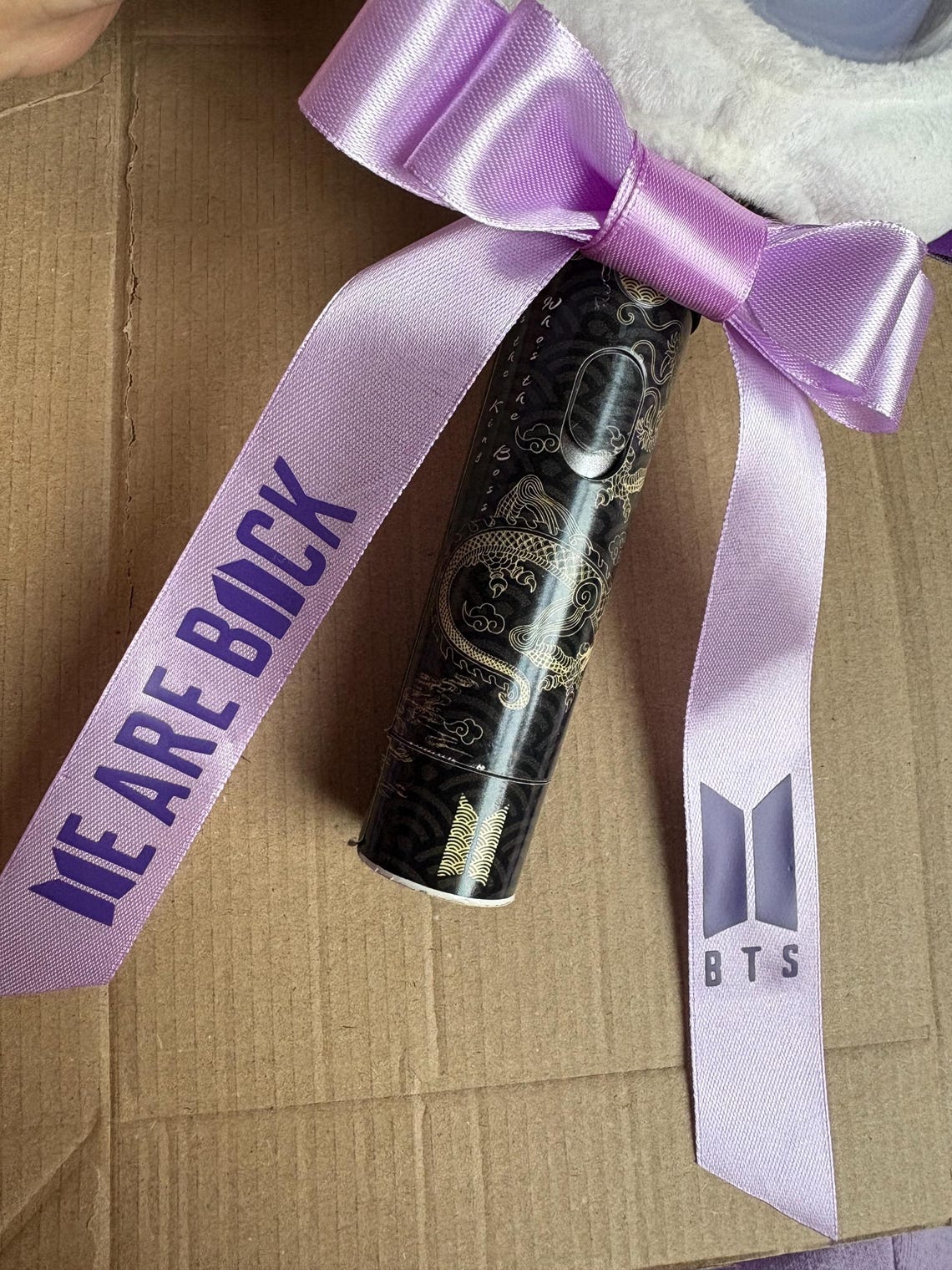 BTS Inspired Lightstick Bow Festa Bulletproof Namjoon Seokjin Yoongi ...