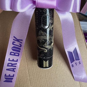 BTS Inspired Lightstick Bow Festa Bulletproof Namjoon Seokjin Yoongi ...
