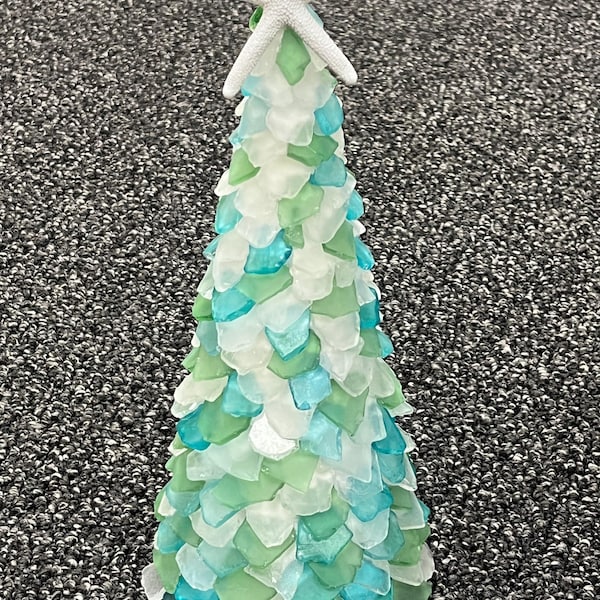Sea Glass Christmas Tree - Etsy